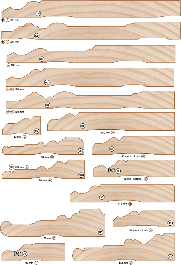 COLONIAL SKIRTINGS & ARCHITRAVES – Moyle Bendale Timber